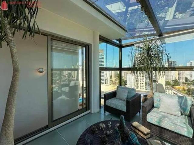 COBERTURA, 3 SUÍTES, PISCINA E CHURRASQUEIRA PRIVATIVAS, 240 m² Brooklin São Paulo/SP CO0125