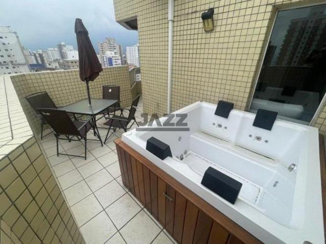 Cobertura 152m² | 2 Suítes + 2 Vagas | Residencial Maragogi | Aviação Praia Grande