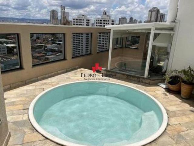 Cobertura 200m². 3 suítes, 4 vagas, Vila Regente Feijó