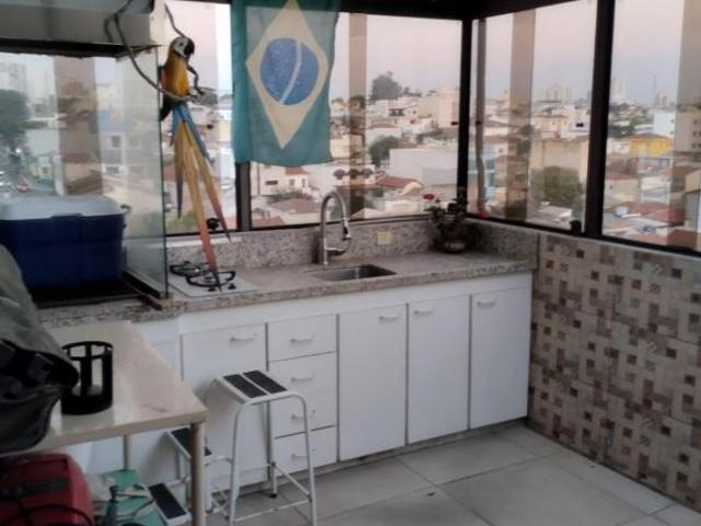 Cobertura 210m 4 dormitorios c piscina 4 vgs São Caetano do Sul