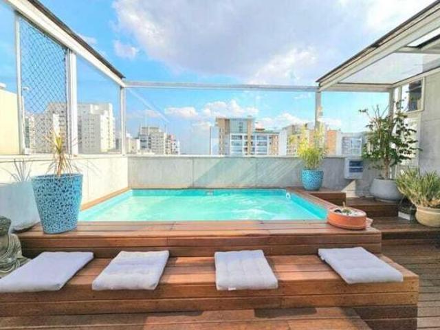 Cobertura 239m, 4 quartos, 2 vagas no Campo Belo São Paulo
