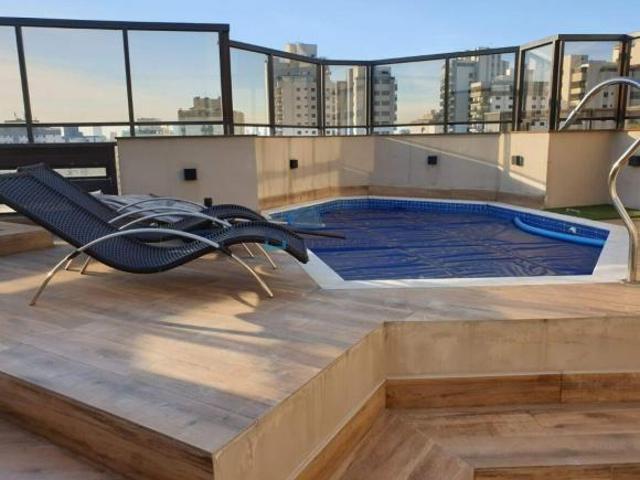 Cobertura 230m²,Duplex, Mobiliada, Terraço Gourmet, Jacuzzi, 3 Vagas, Lazer ! Bosque da Saúde