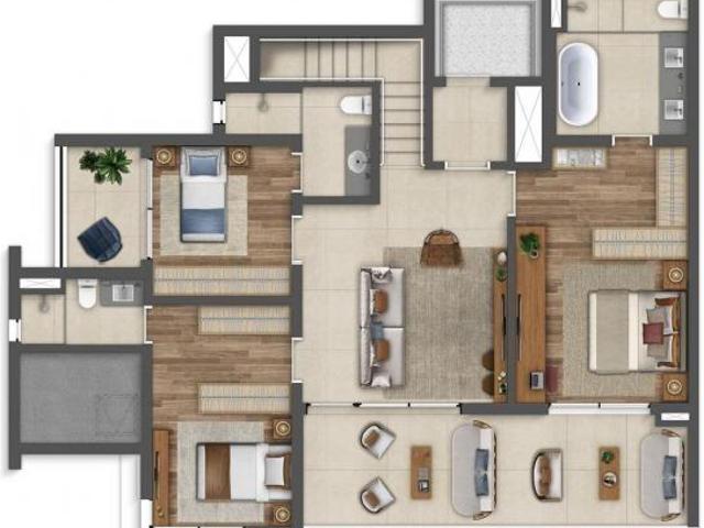 Cobertura 252m² / Design, Luxo e Inspiração / Seu Refúgio Urbano no 25º Andar / Ed. Reserva Madalena