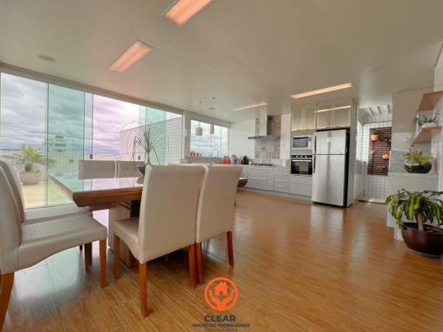 Cobertura 280m² no Castelo | 4 Quartos | 5 Vagas | Prédio com Elevador