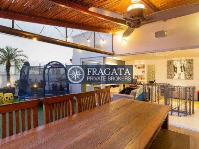Cobertura, 2 dormitórios, 1 suíte, 1 vaga de garagem, 168m² à venda, Pinheiros São Paulo/SP