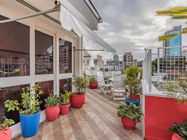 Cobertura 2 dormitórios e 1 vaga à venda no bairro Auxiliadora Porto Alegre/RS