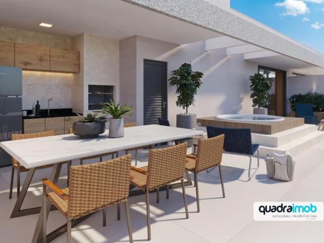 COBERTURA 2 QUARTOS COM SUÍTE + HIDROMASSAGEM + CHURRASQUEIRA PRONTO PARA MORAR