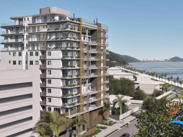 COBERTURA 345,19 m² 5 SUITES 4 VAGAS E SPA FRENTE MAR EM GUARATUBA PR