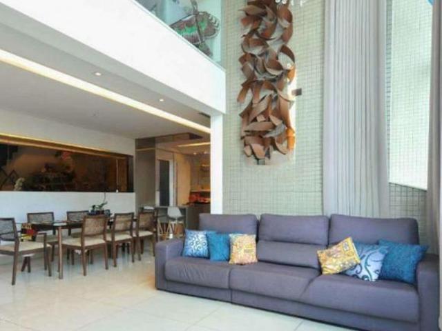 Cobertura 340m², 4 quartos, 2 suítes e 2 semi suítes, elevador, piscina, academia, espaço gourmet