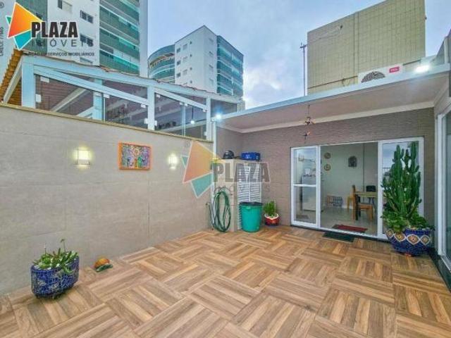 Cobertura 4 dormitórios com 2 suítes à venda, 174 m² por R$ 1.449.000 Caiçara Praia Grande/SP