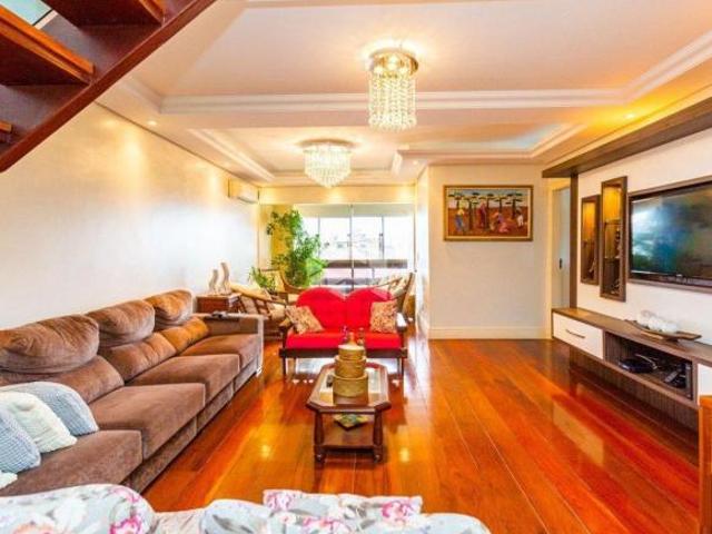 Cobertura 4 dormitórios, suíte, 2 vagas, 256m², Vila Ipiranga, Porto Alegre