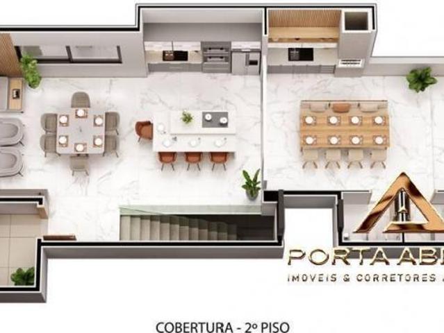 Cobertura 4 Quartos, sendo 3 Suítes Cidade Nobre COD 686