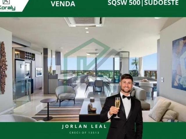 Cobertura 5 quartos à venda na SQSW 302 reformada e mobiliada