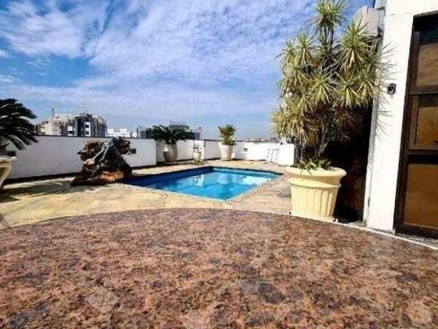 Cobertura c/ 4 quartos, 4 suítes e 7 vagas, 472m², à venda no Condomínio Edifício Solar Das Gaivotas