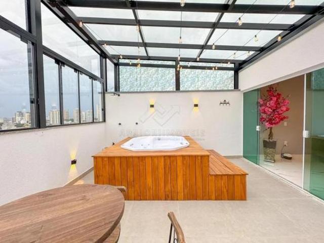 Cobertura c/ Elevador e Jacuzzi, 3 Quartos 2 Suítes 166m² no bairro Paraíso Santo André/SP