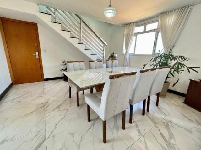 Cobertura com elevador e 3 quartos à venda, 161m²