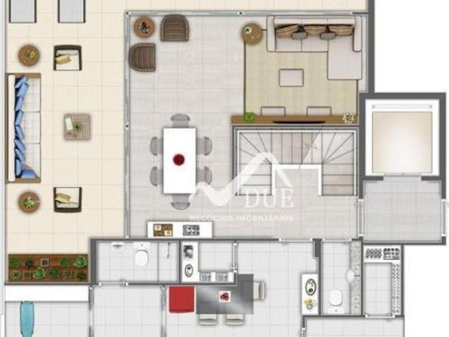 Cobertura com elevador interno, 3 suítes, 3 vagas, 33o andar à venda, 343 m² por R$ 3.700.000 Gonz