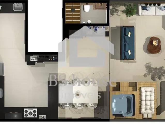 Cobertura com Elevador 132m² 3 dormitórios Jd Sto Antonio