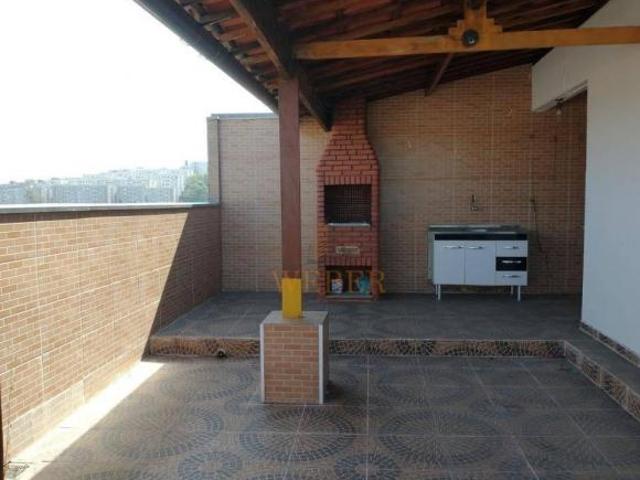 Cobertura, com suíte, terraço gourmet, 105 M2, Jd. Germânia