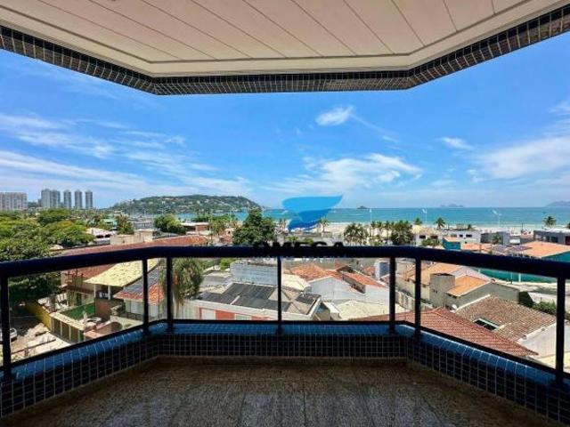 Cobertura com vista mar à venda na Praia da Enseada no Guarujá | Omega Imóveis
