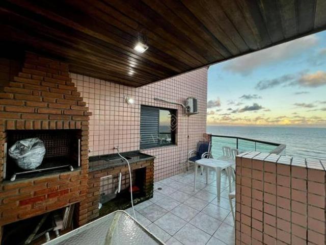 Cobertura com VISTA MAR e 4 dormitórios à venda, 224 m² por R$ 1.435.000 Caiçara Praia Grande/SP