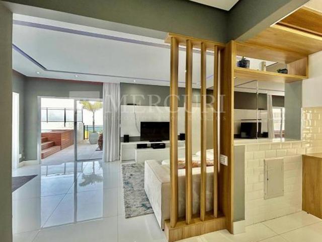 Cobertura com Vista Mar no Guarujá, Penthouse com 3 quartos 1 suíte Imobiliária Mercuri Imóvei
