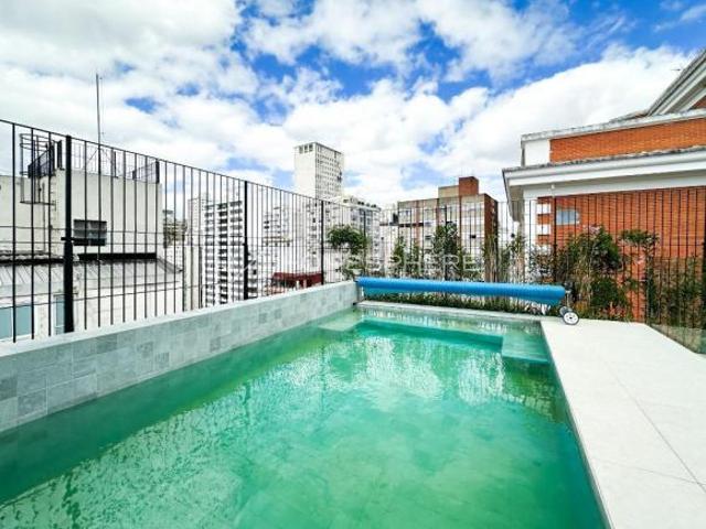 Cobertura com vista no próxima ao Paulistano com 4 quartos, 3 suítes e 5 vagas