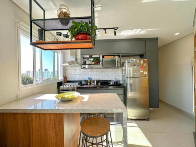 Cobertura com 02 dormitórios à venda, 112m² na Vila Alzira Santo André/SP