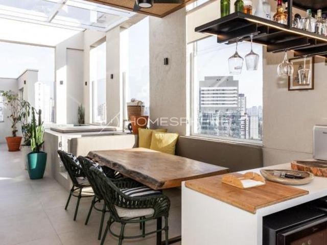 Cobertura com 148 m² com 2 suites, 3 vagas à venda no bairro Vila Olímpia