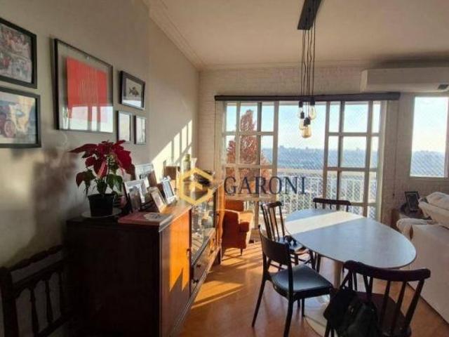 Cobertura com 180m² à venda Alto de Pinheiros SP 3 vagas de garagem
