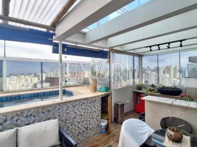 Cobertura com 193 m², 3 quartos sendo 3 suítes à venda no bairro Vila Romana