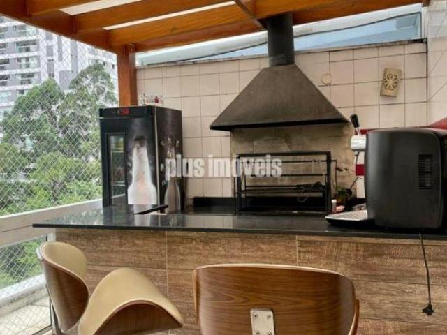 COBERTURA COM 190,0M²AU 3 SUÍTES 2 GAR PRÓXIMO AO PARQUE BURLE MARX E AO COLÉGIO PORTO SEGURO