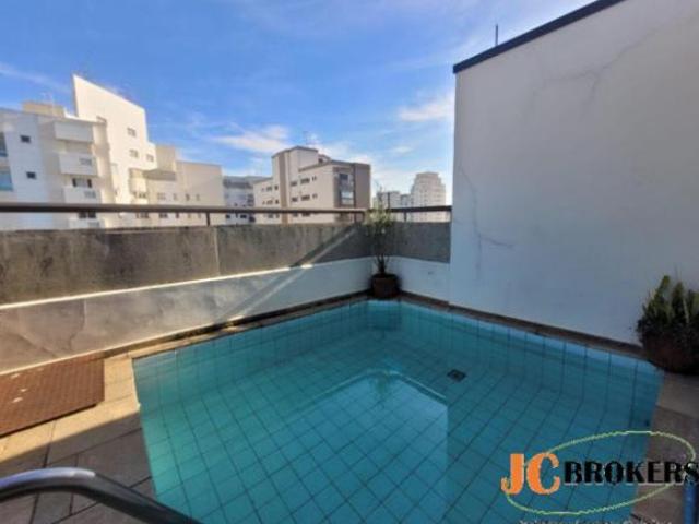 Cobertura com 128 m², 3 Dormitórios, sendo 1 suíte, Terraço com piscina, 2 Vagas