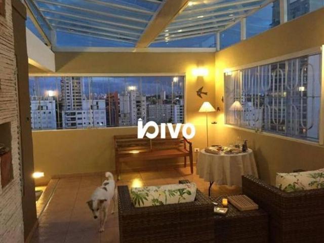 Cobertura com 1 dormitório à venda, 154 m² por R$ 1.950.000,00 Moema Índios São Paulo/SP
