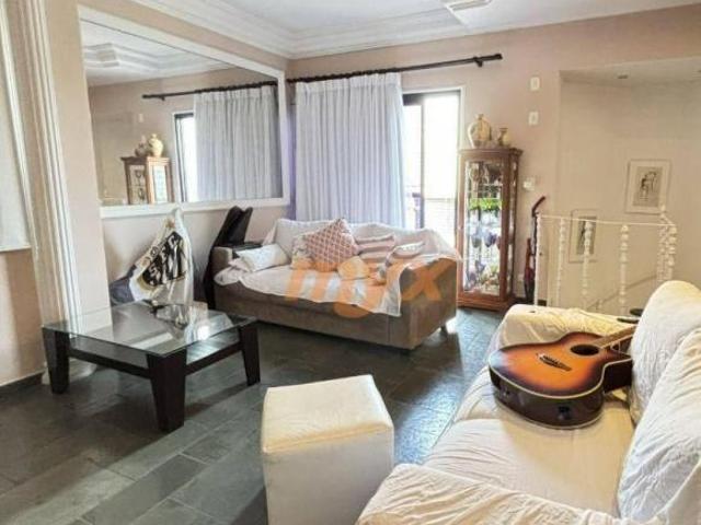 Cobertura com 1 dormitório à venda, 112 m² por R$ 950.000,00 Pompéia Santos/SP