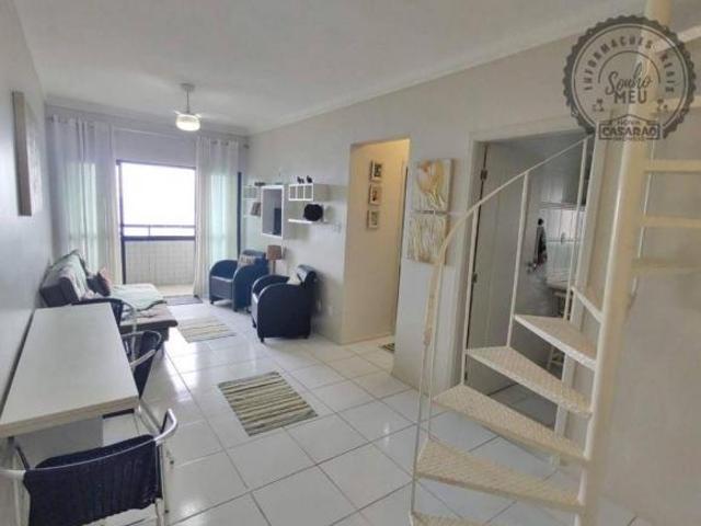 Cobertura com 1 dormitório à venda, 120 m² por R$ 900.000,00 Maracanã Praia Grande/SP