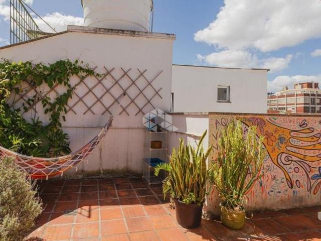 Cobertura com 1 quarto e vaga 89m² à venda em Petrópolis, Porto Alegre