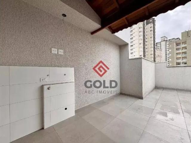 Cobertura com 2 dormitórios à venda, 108 m² por R$ 740.000,00 Vila Valparaíso Santo André/SP