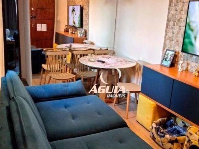 Cobertura com 2 dormitórios à venda, 44 m²+ 44 m²por R$ 480.000 Jardim Las Vegas Santo André/SP