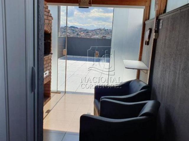 Cobertura com 2 dormitórios à venda, 45 m² Vila Tibiriçá Santo André/SP