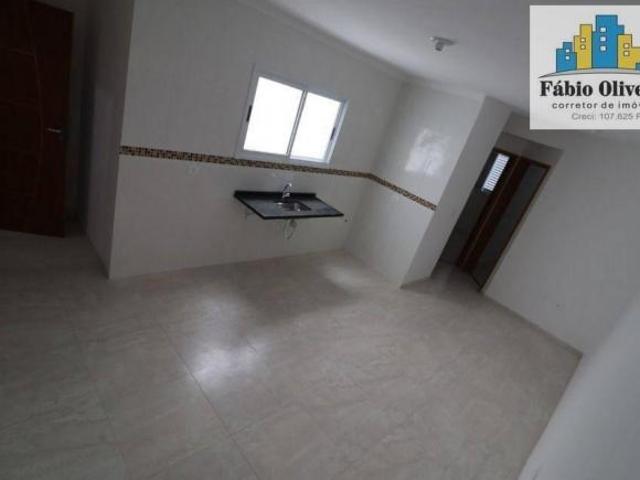 Cobertura com 2 dormitórios à venda, 48 m² por R$ 371.000,01 Vila Pires Santo André/SP