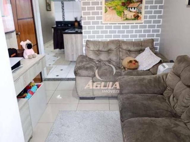 Cobertura com 2 dormitórios à venda, 54 m² + 54 m² por R$ 480.000 Jardim Santo Antônio Santo And