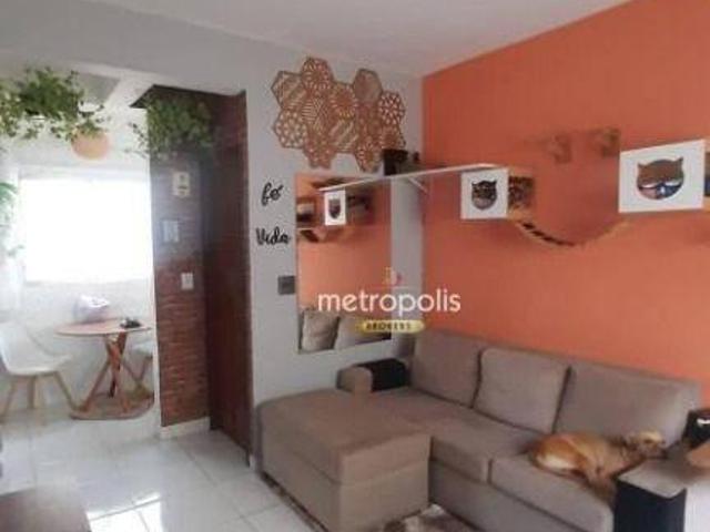 Cobertura com 2 dormitórios à venda, 73 m² por R$ 600.000,00 Nova Gerty São Caetano do Sul/SP