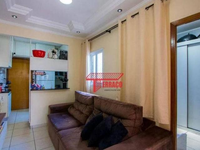 Cobertura com 2 dormitórios à venda, 76 m² por R$ 320.000 Vila Junqueira Santo André/SP