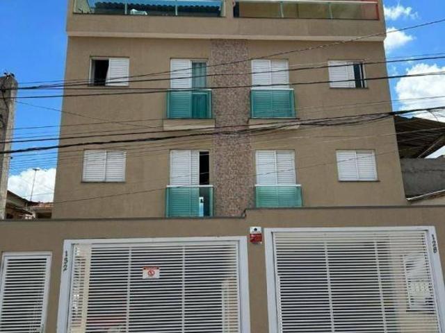 Cobertura com 2 dormitórios à venda, 80 m² por R$ 385.000 Vila Linda Santo André/SP