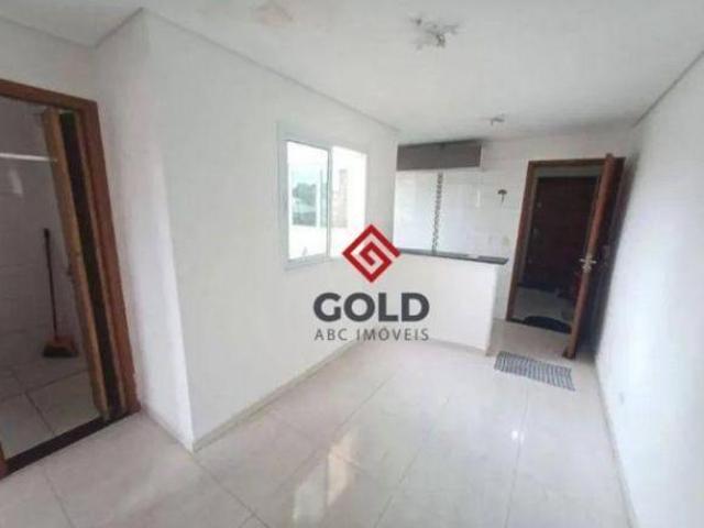 Cobertura com 2 dormitórios à venda, 80 m² por R$ 330.000,00 Vila Alzira Santo André/SP