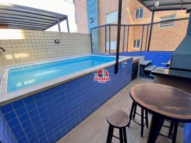 Cobertura com 2 dormitórios à venda, 80 m² por R$ 450.000,00 Centro Mongaguá/SP