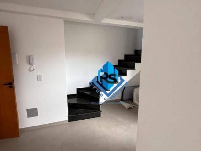 Cobertura com 2 dormitórios à venda, 80 m² por R$ 463.000,00 Parque Erasmo Assunção Santo André/