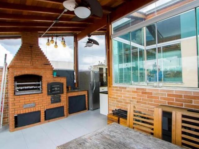 Cobertura com 2 dormitórios à venda, 80 m² Vila Scarpelli Santo André/SP