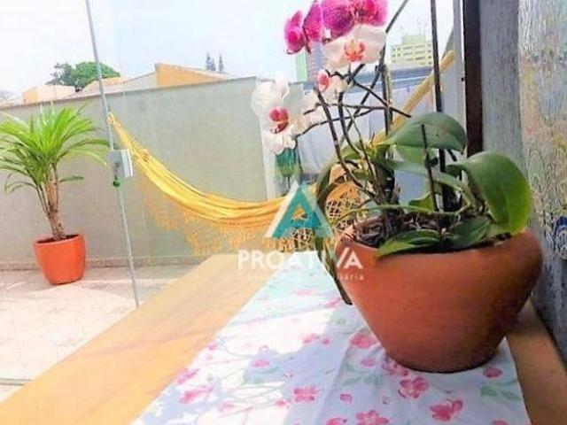 Cobertura com 2 dormitórios à venda, 84 m² Parque das Nações Santo André/SP